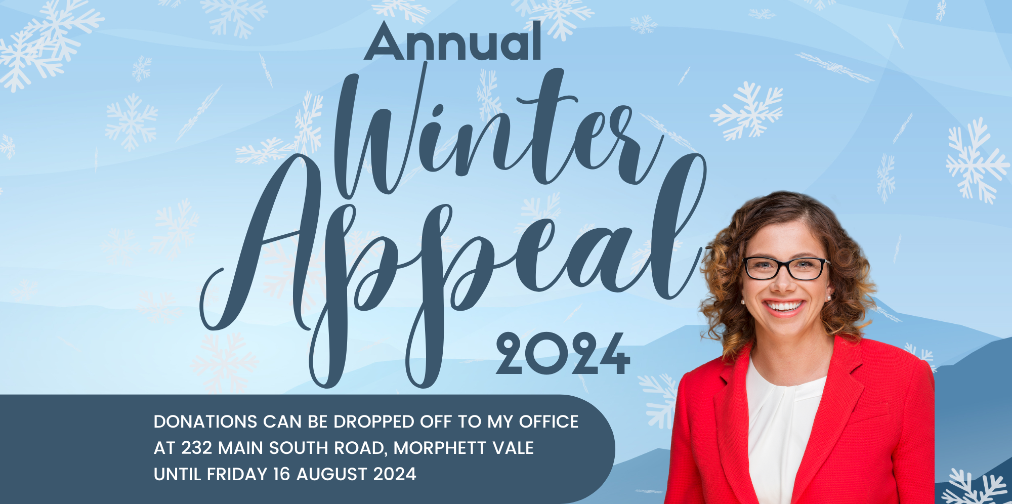 Winter Appeal 2024 - Amanda Rishworth MP