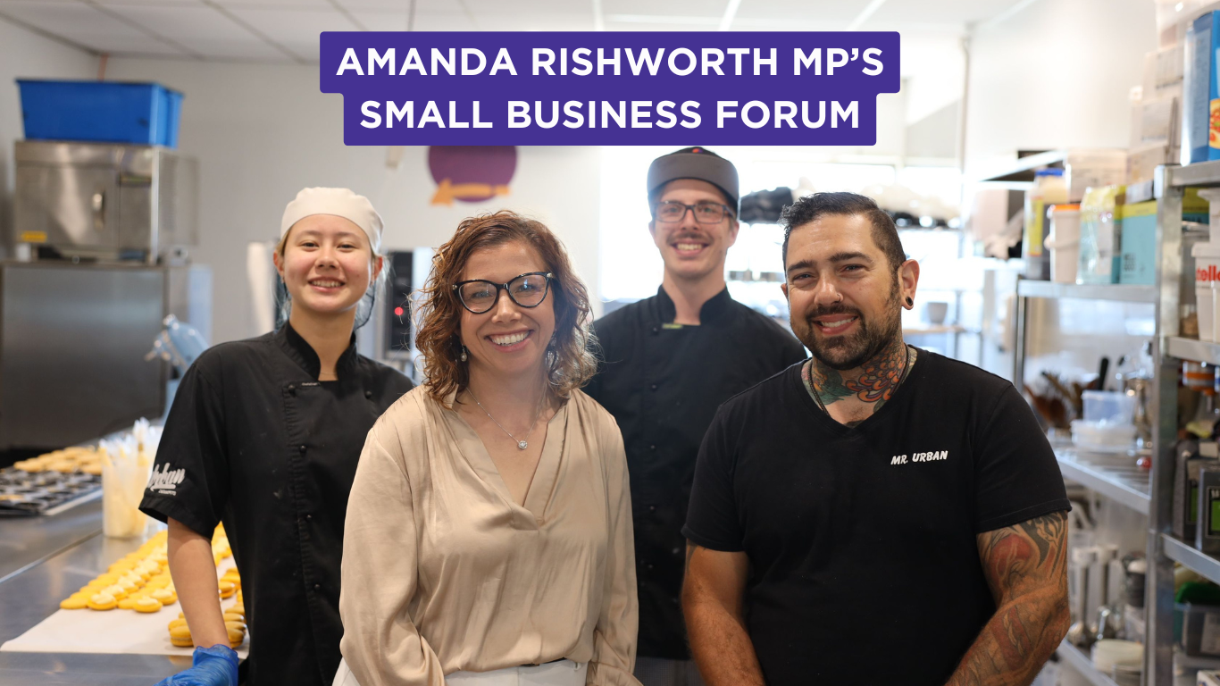Small Business Forum - Amanda Rishworth MP